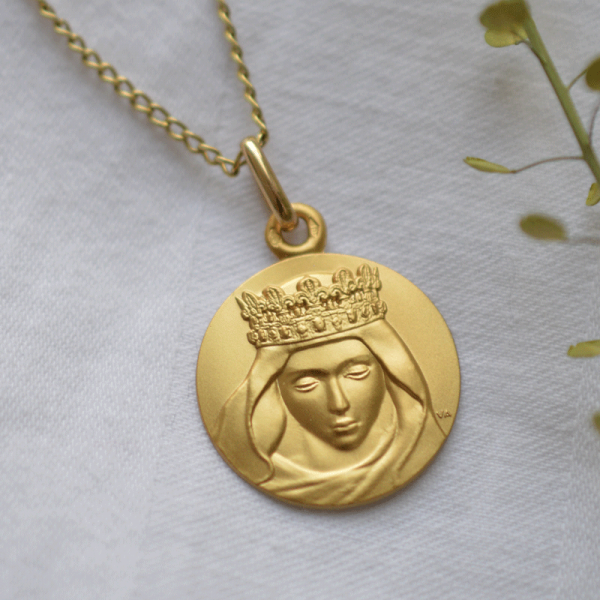 Medaille de bapteme : baptême fille : Notre dame de Laudate - Laudate Medaille de bapteme : baptême fille : Notre dame de Laudate - Laudate
